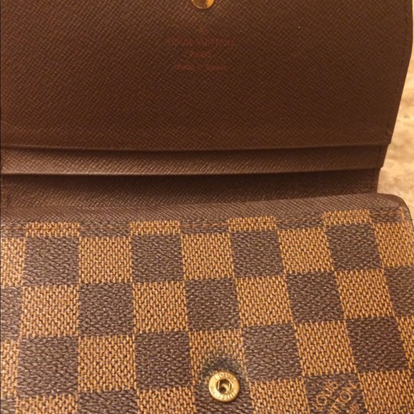 Louis Vuitton Brown Plaid Wallets Men | Paul Smith